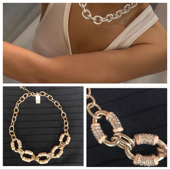 J. Crew | Jewelry | J Crew Chain Link Gold Necklace | Poshmark